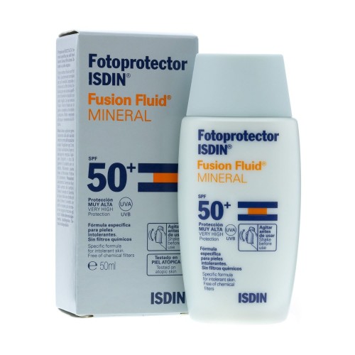 ISDIN FOTOPROTECTOR FUSION FLUIDE MINÉRAL SPF 50+ 50 ML - Para Dream